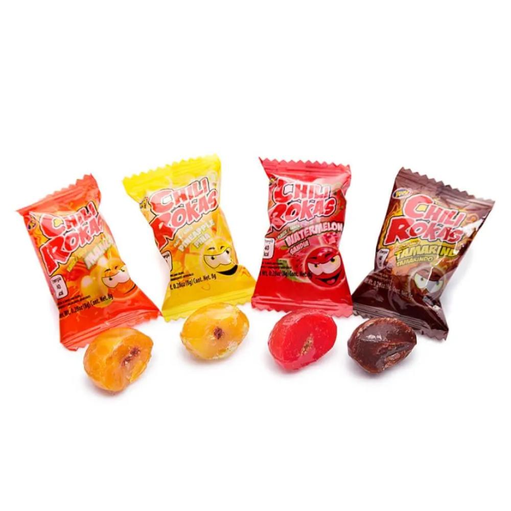 Jovy Chili Rokas Assorted 1pc – Mexican Candy Store by Mexicrate